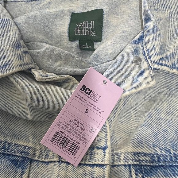 wild fable | Jackets & Coats | New With Tag Wild Fable Light Wash ...